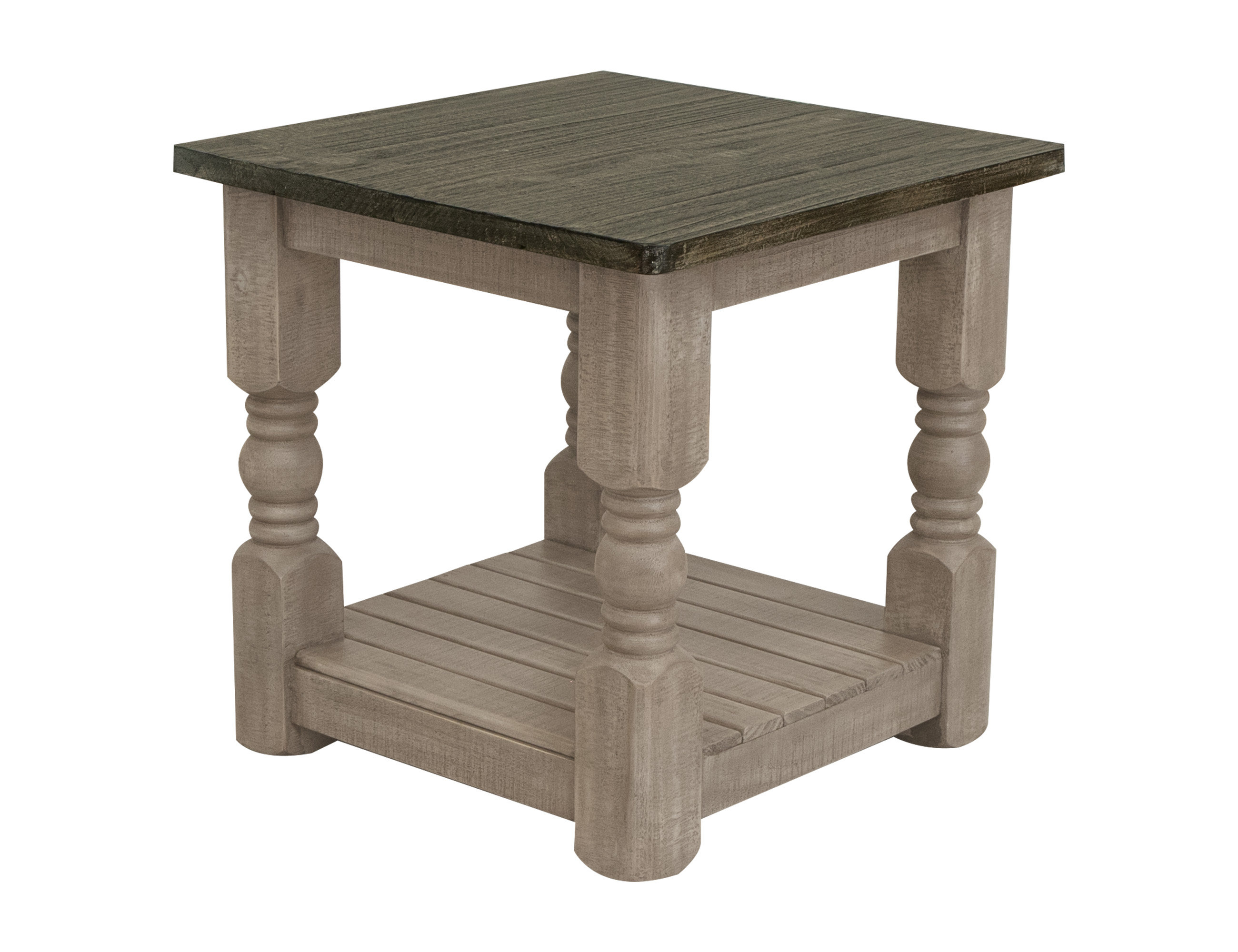 International Furniture Direct Natural Stone End Table | Wayfair