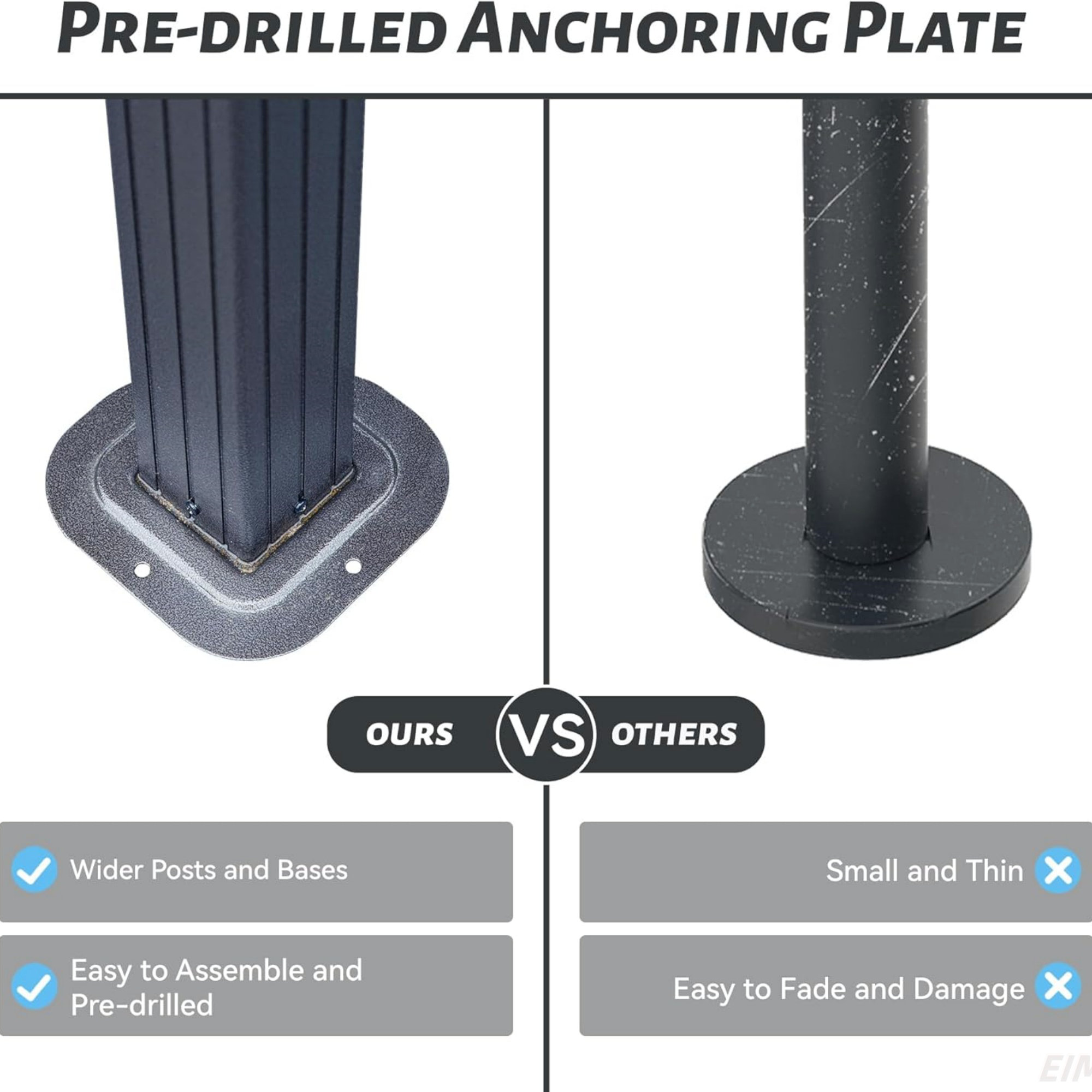 CHENGGUHENGXIN Hardtop Grill Gazebo, Outdoor BBQ Gazebo With 2 Side ...