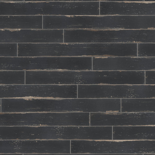 Merola Tile Retro 3" x 24" Porcelain Wood Look Wall & Floor Tile ...