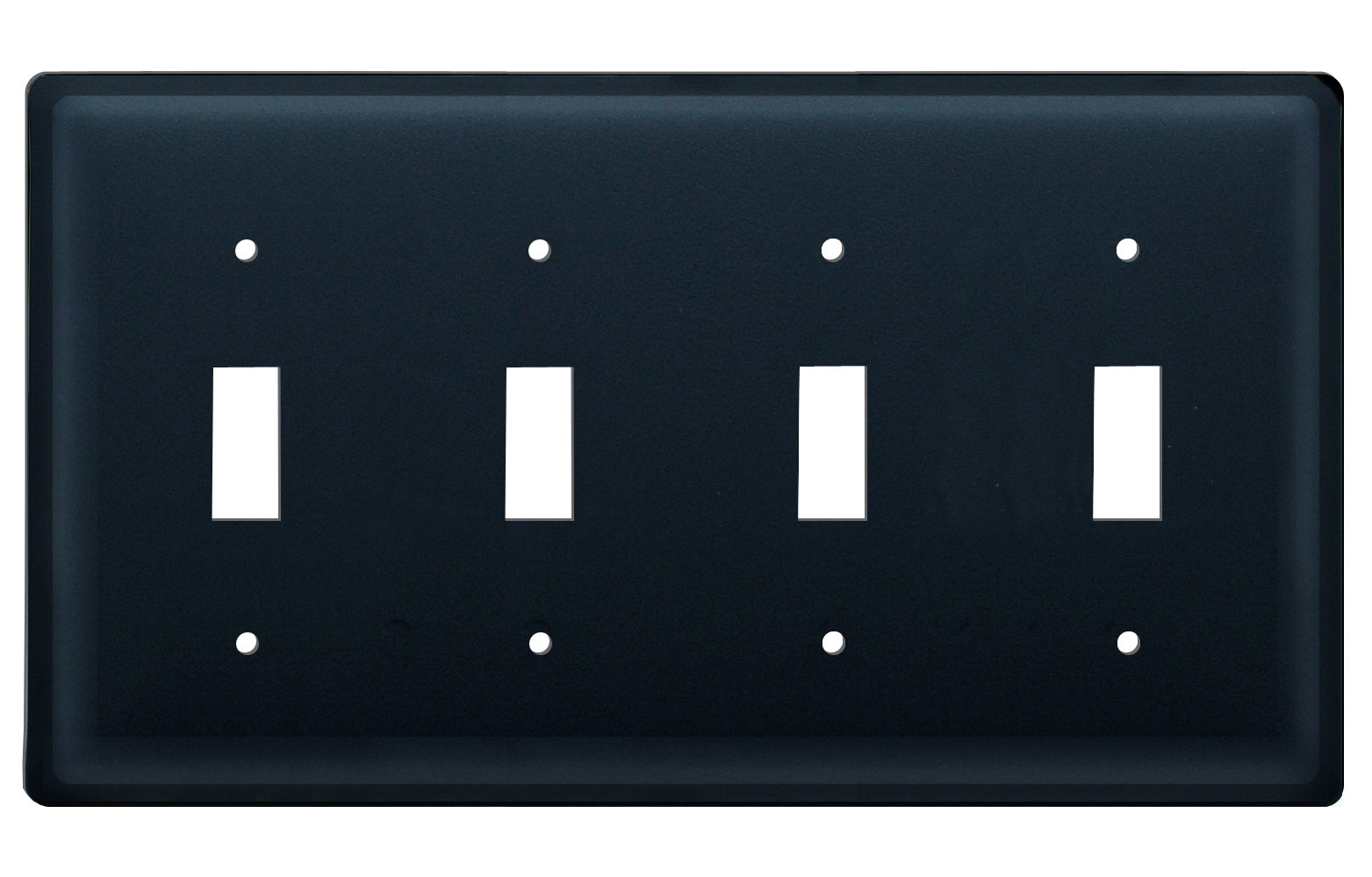 Village Wrought Iron Plain 4-Gang Toggle Light Switch Wall Plate | Wayfair