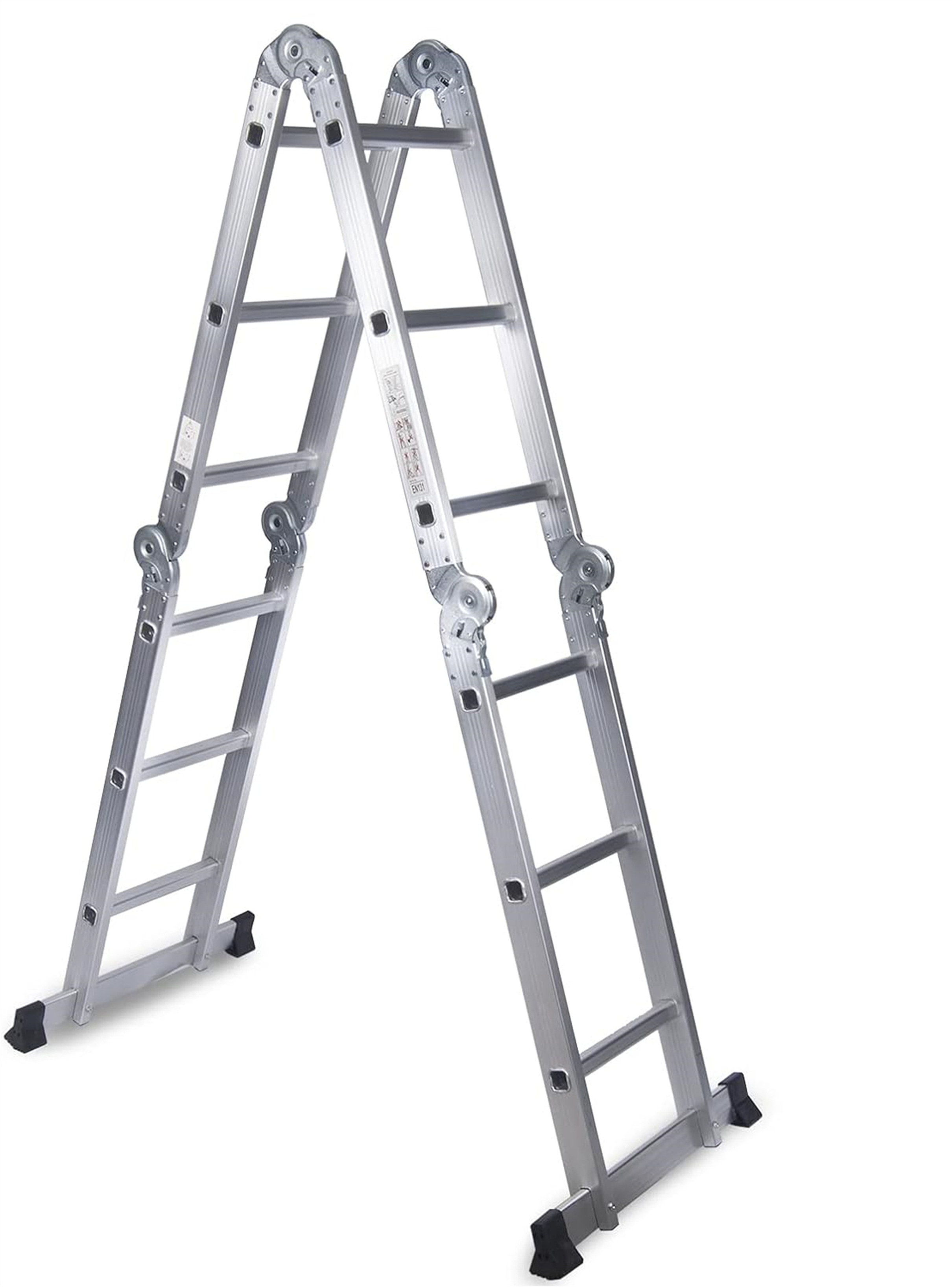 WFX Utility™ Multi Purpose Aluminum Extension 7 in 1 Folding Step ...