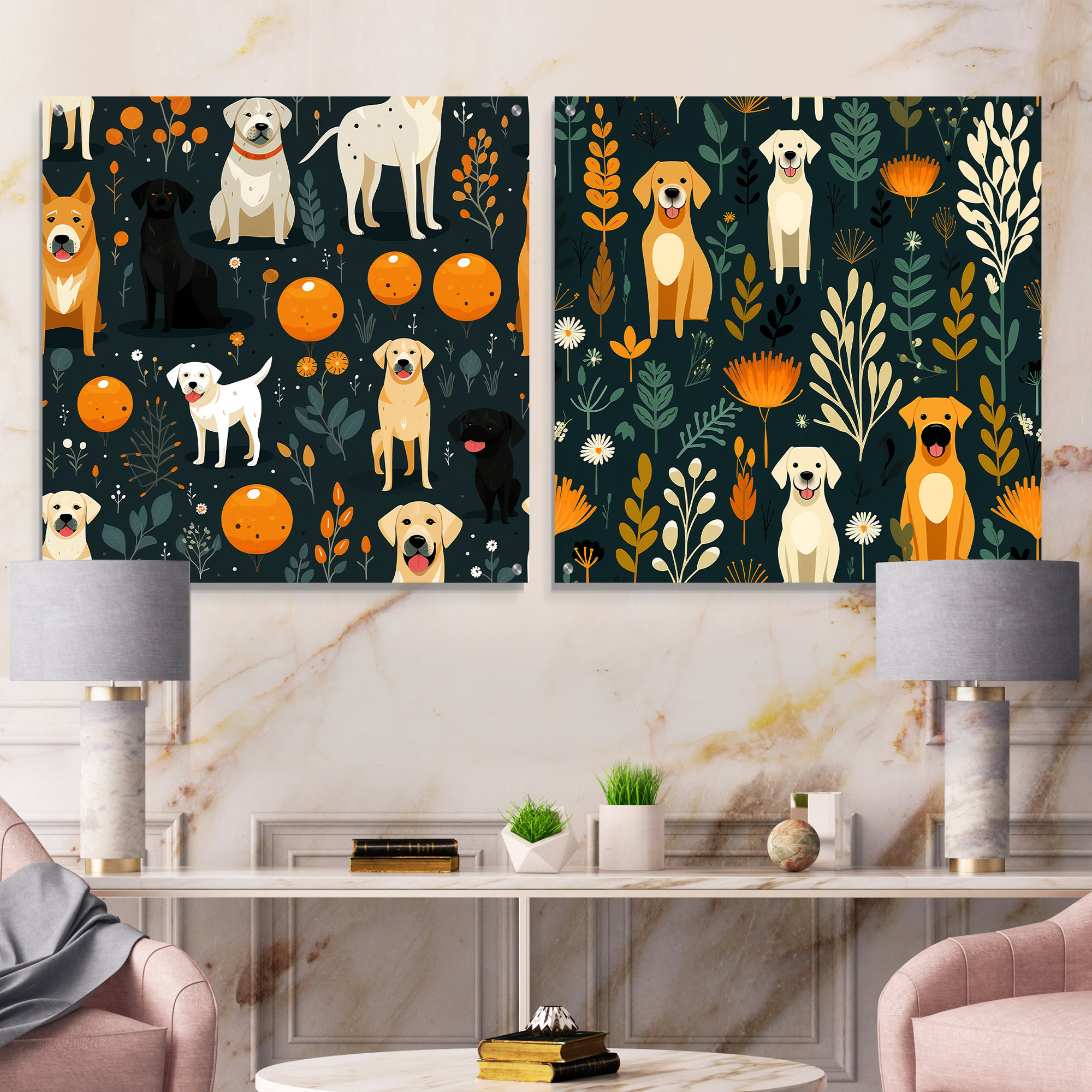 Lark Manor™ Playtime Labrador Animal Print For Kids - Animals Acrylic ...