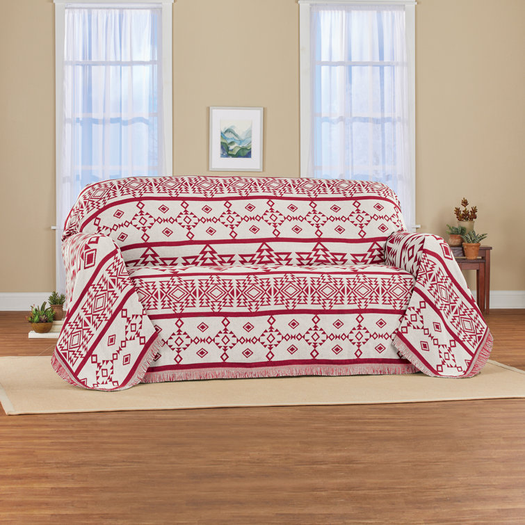 Winston Brands Emery Box Cushion Loveseat Slipcover | Wayfair