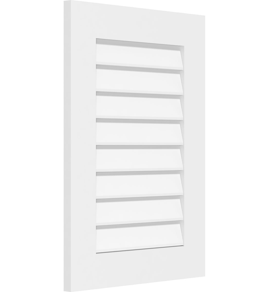 Ekena Millwork Rectangle Surface Mount Non-Functional Standard Frame ...