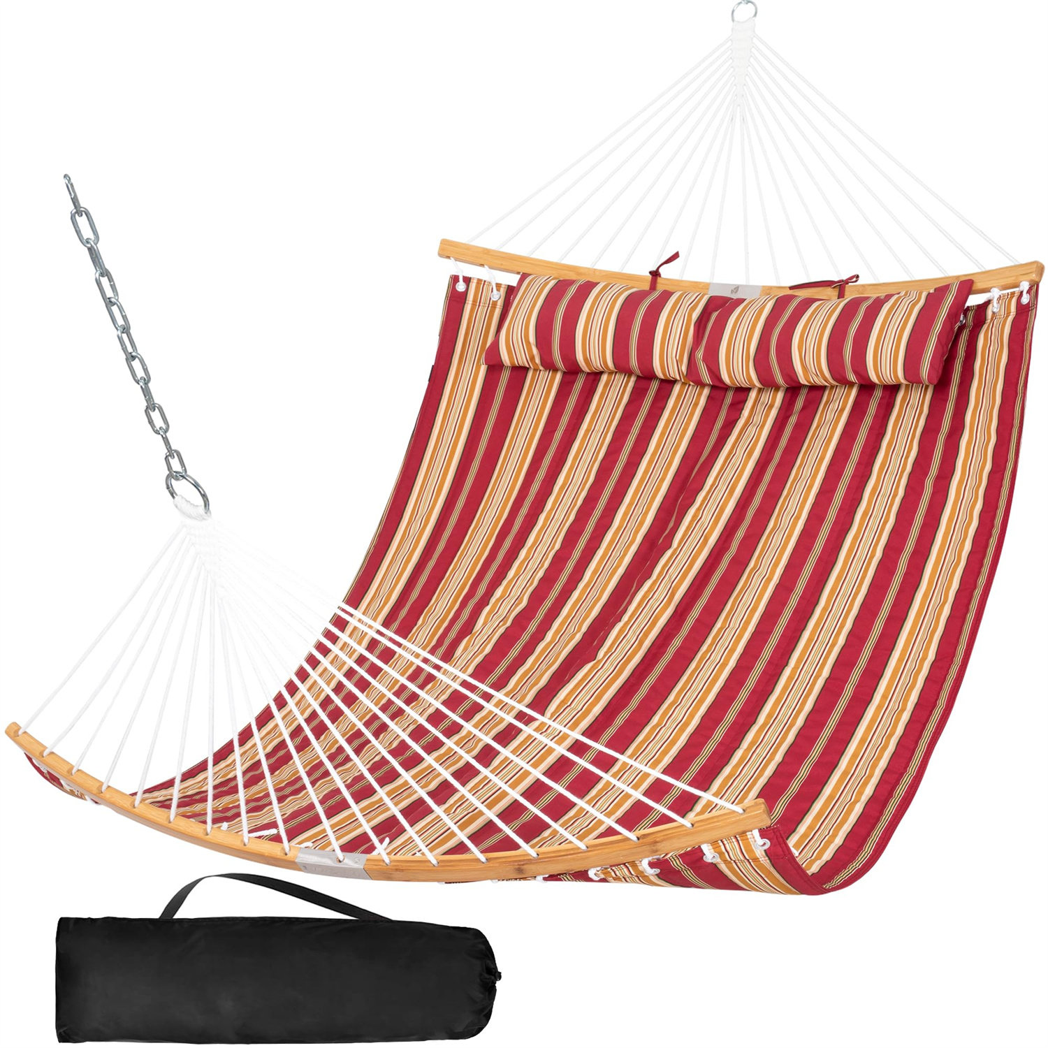 Arlmont & Co. Large Tree Hammock for Outdoor Use, Replacement Hammock ...