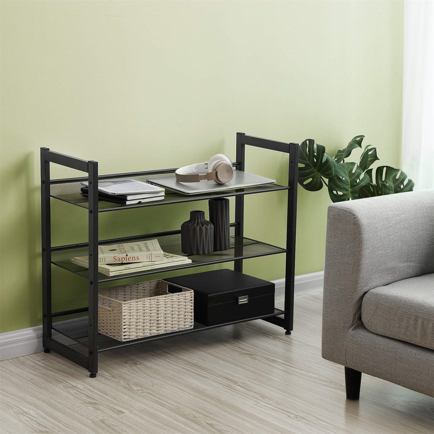 Ivy Bronx 10 Pair Shoe Rack | Wayfair