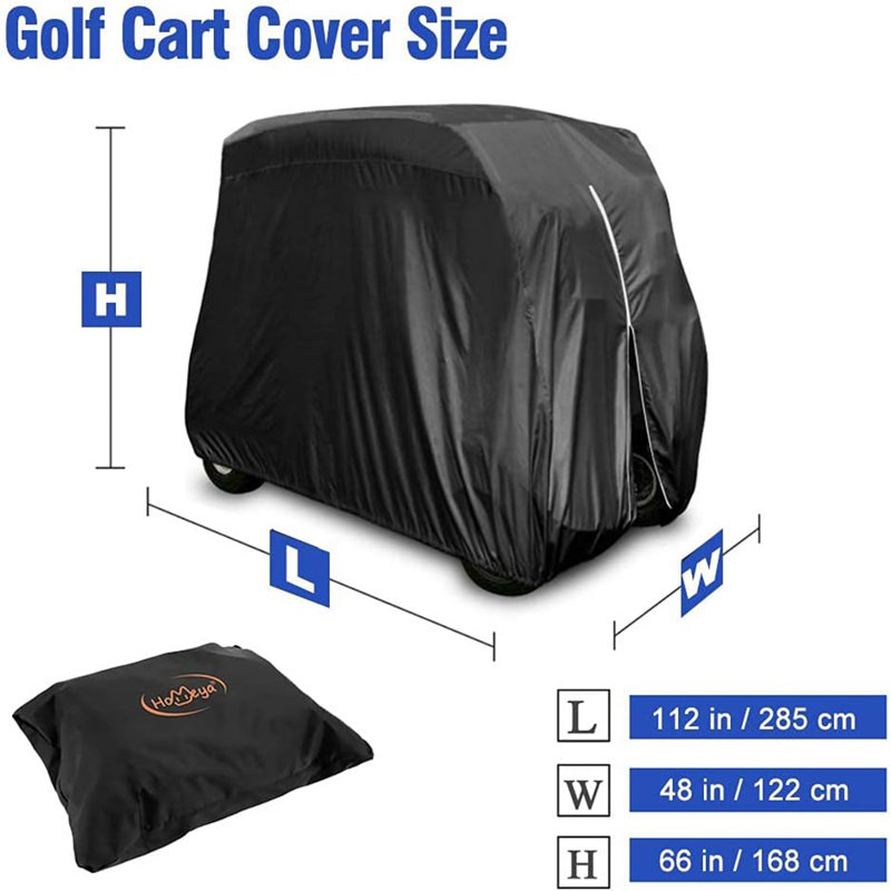 HOMEYA Elastic Golf Cart Cover | Wayfair