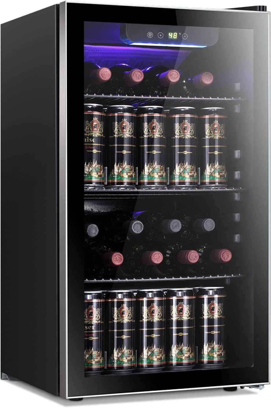 ATC CABINETS 26 bottles 130 cans wine refrigerator/wine cooler beverage ...
