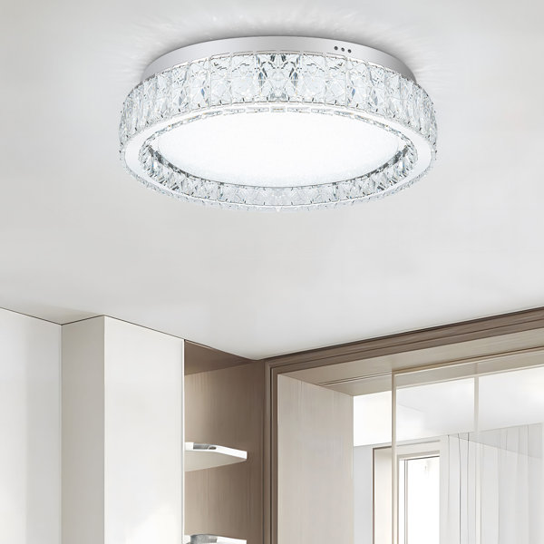 Crystal Ceiling Lights You'll Love | Wayfair