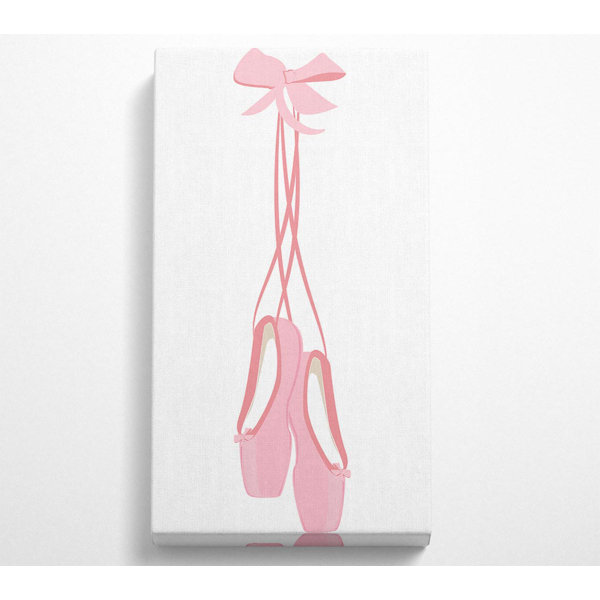 Canora Grey Ballerina Shoes 1 - Wrapped Canvas Print | Wayfair.co.uk