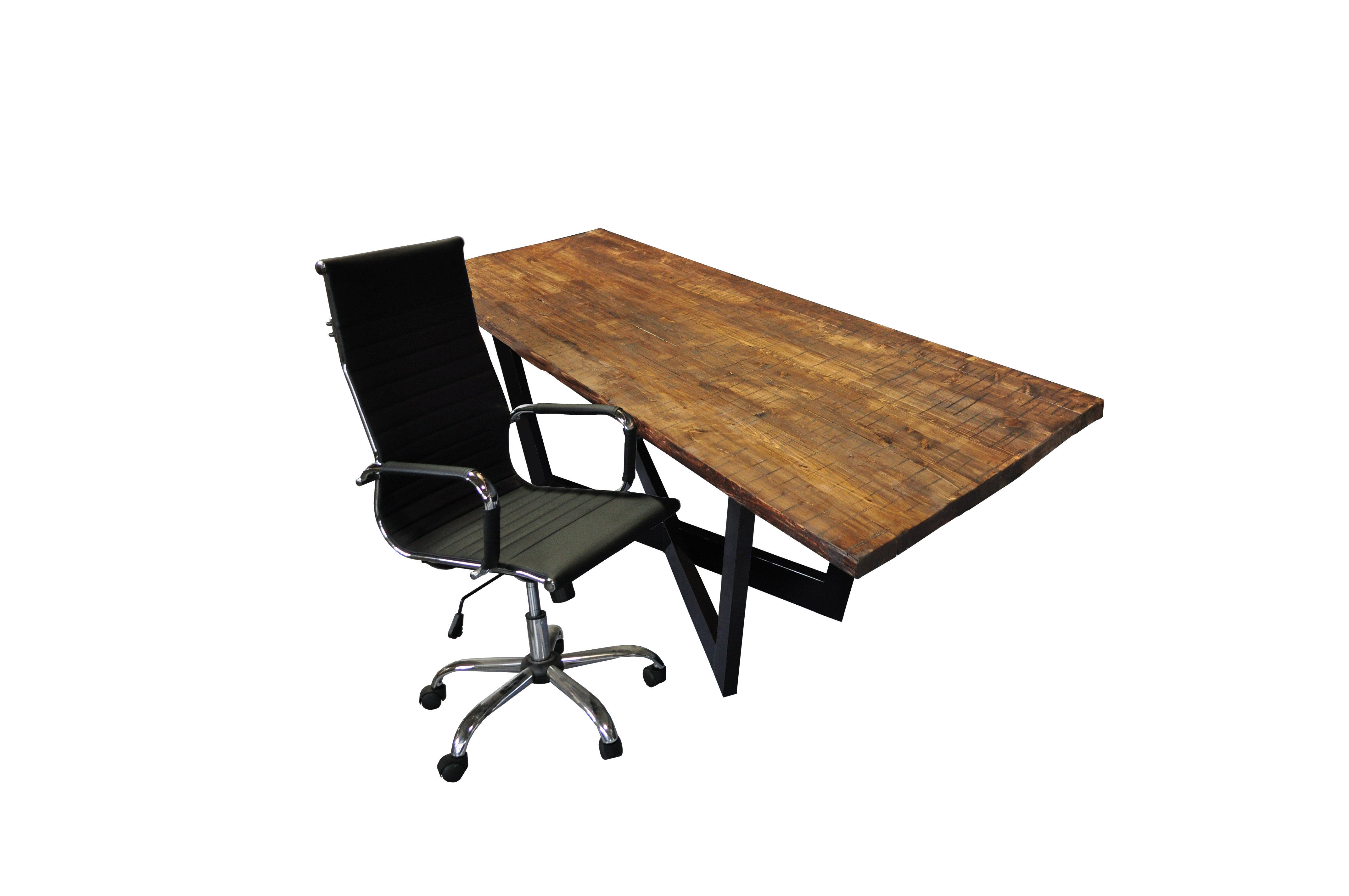 17 Stories Minard Reversible Orientation Desk and Chair Set | Wayfair