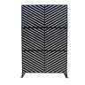 Kozyard Metal Privacy Screen Decorative Outdoor Divider with Stand ...