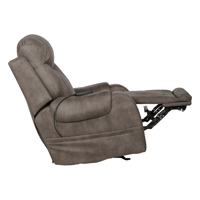 Latitude Run® Recharger Power Rocker Recliner with Adjustable Headrest ...
