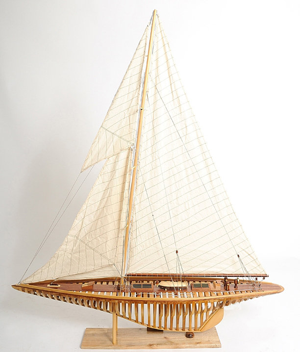 Old Modern Handicrafts Shamrock See Trough Model Ship | Wayfair