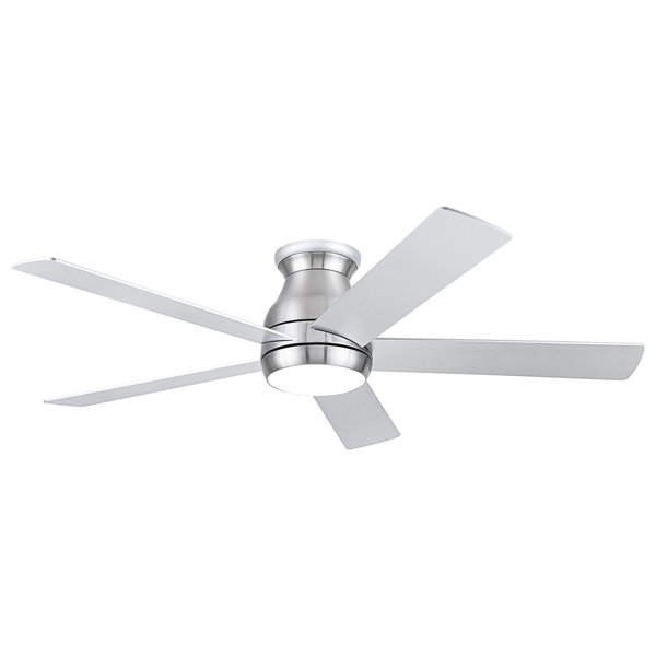 Wrought Studio 52" Low Profile Ceiling Fan , Fans | Wayfair