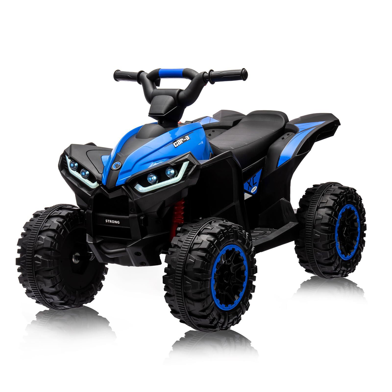 Hetoy 12V Battery Powered Electric Four-Wheeler With Music | Wayfair