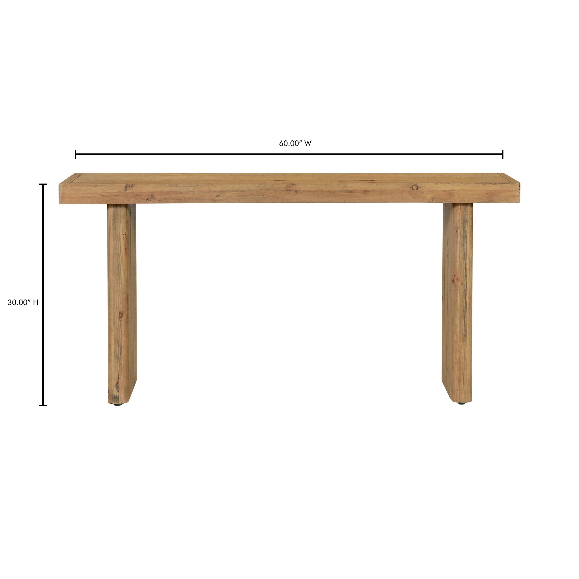 Birch Lane™ Thompkins 60'' Solid Wood Console Table & Reviews | Wayfair