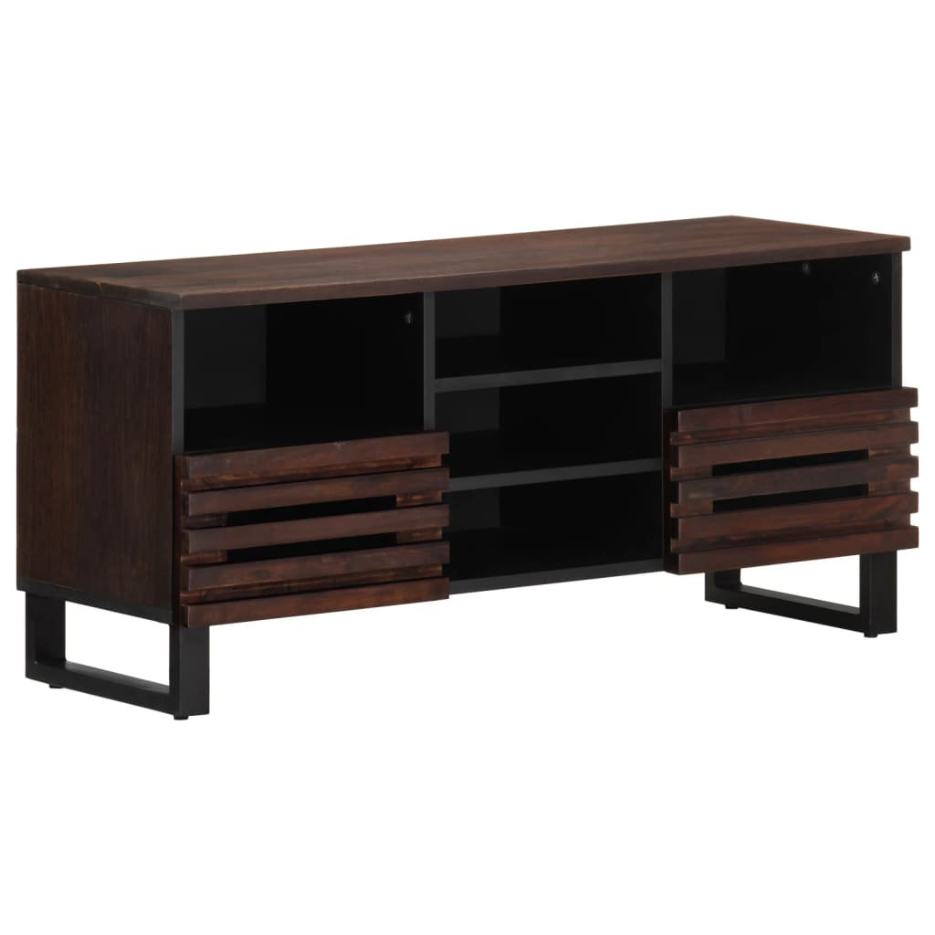 DEvidaxl Vidaxl TV stand 100 x 34 x 46cm made of solid mango wood ...