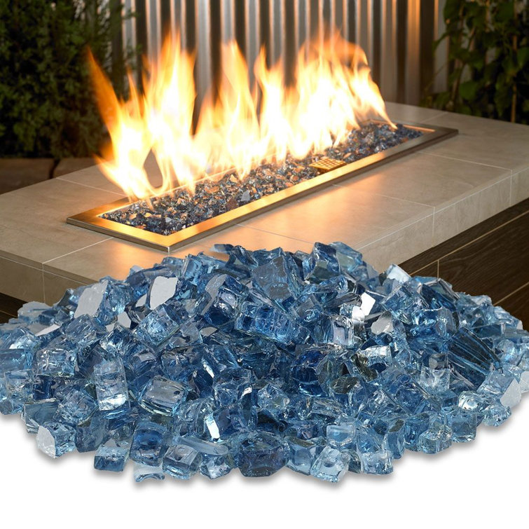 American Fire Glass 10 Lb. Reflective Fire Glass | Wayfair