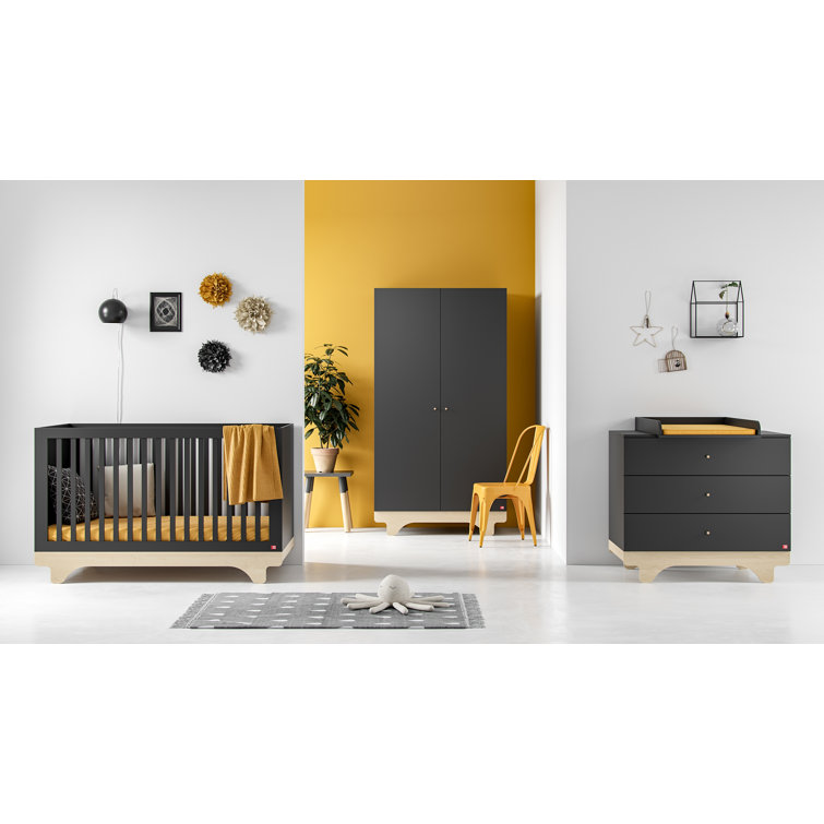 Mack + Milo Ankeny 2 -in-1 Convertible Cot Bed | Wayfair.co.uk