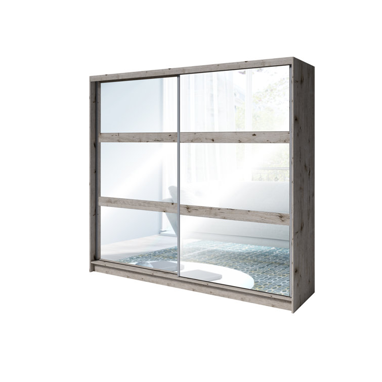 Alpen Home Sargat 2 Door Sliding Wardrobe | Wayfair.co.uk