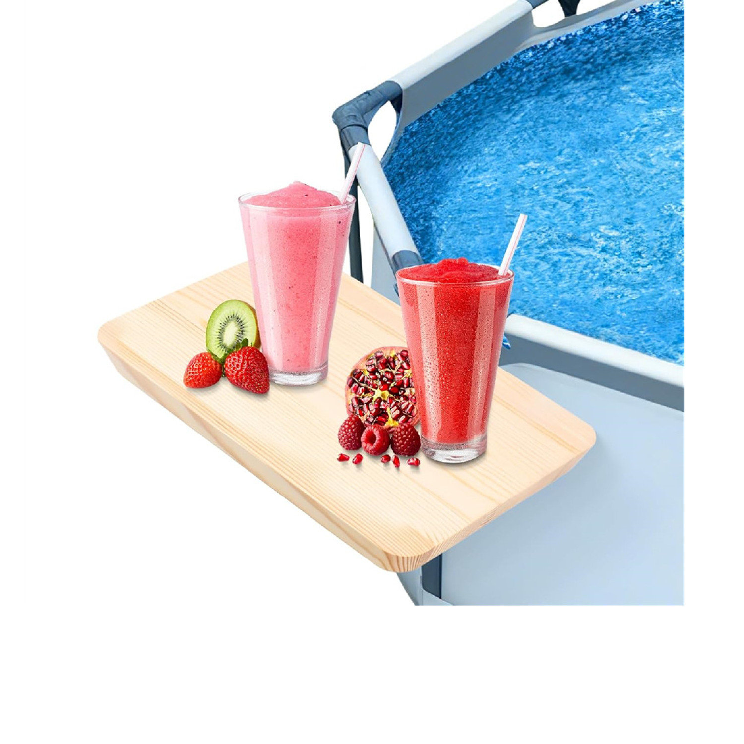 WFX Utility™ Pool Side Table For Above Ground,Fits 2.3In Or Less Top ...