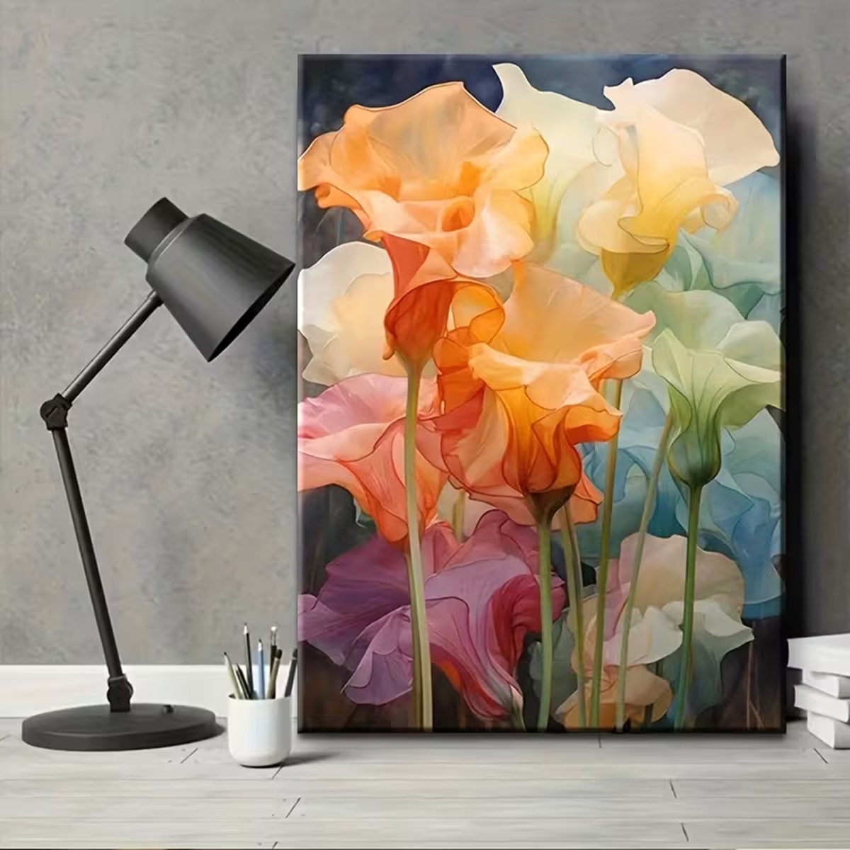 Latitude Run® Pseudo 3D Solid Wood Frame Canvas Wall Art - Waterproof ...