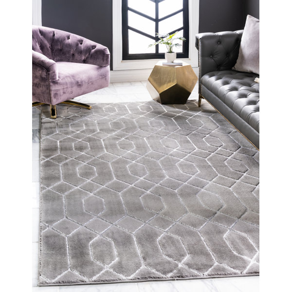 MarilynMonroe Glam Geometric Indoor Rug & Reviews | Wayfair