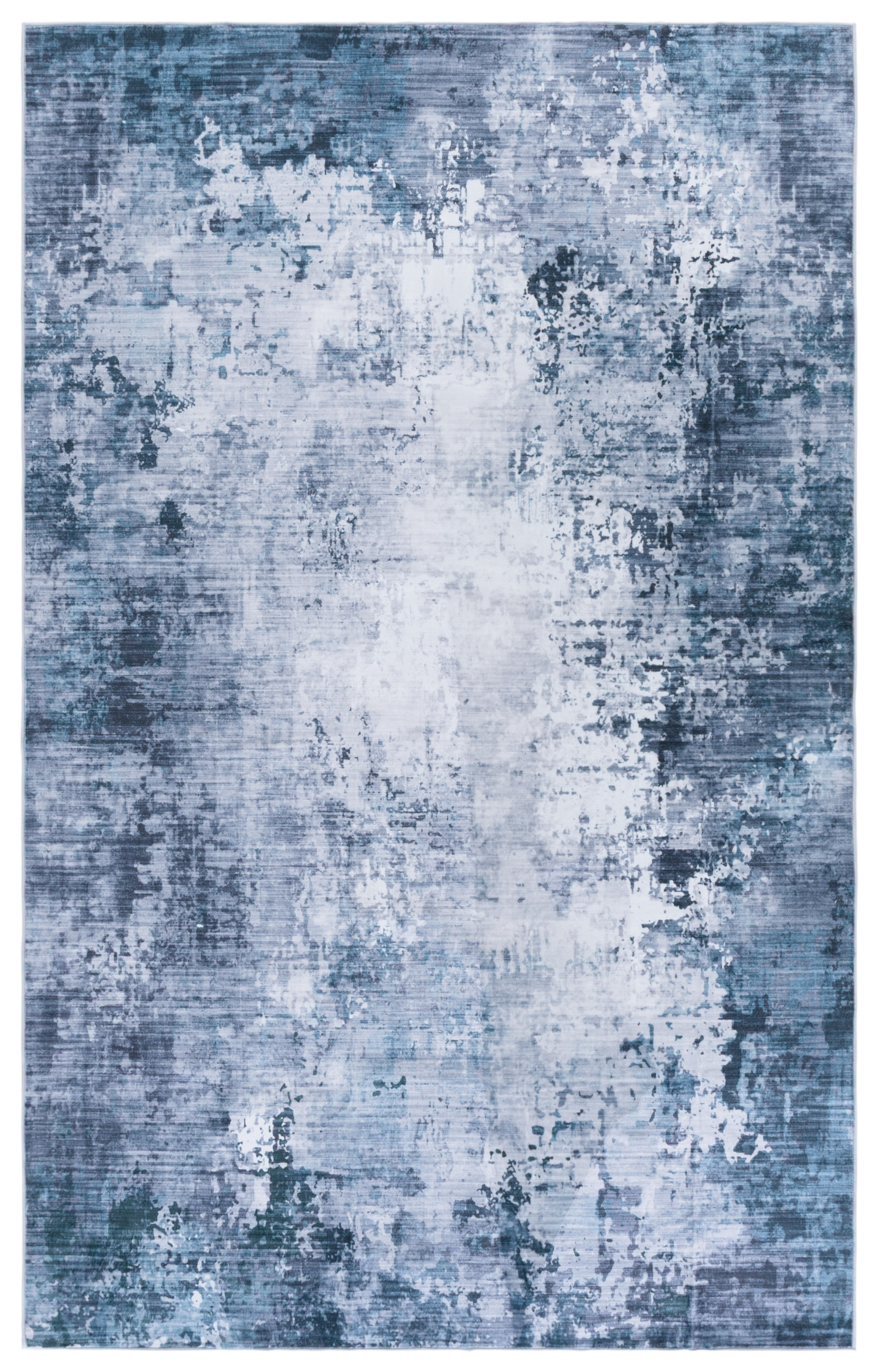 Brayden Studio® Santa Monica Performance Machine Washable Abstract Rug ...