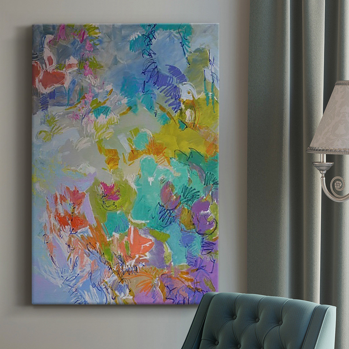 Ivy Bronx Let Me Bloom I Am On Canvas Print | Wayfair