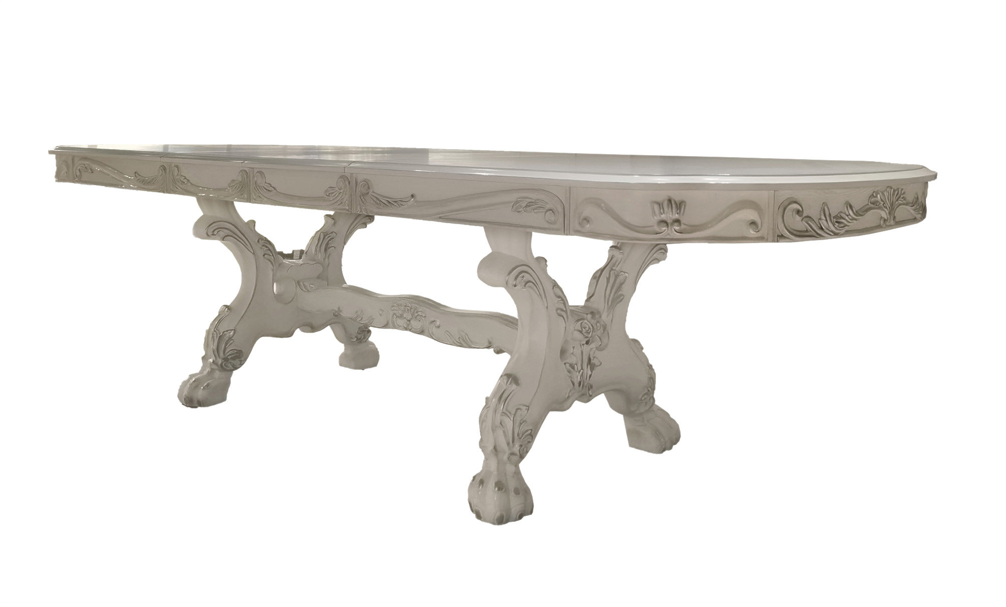 Wildon Home® Dresden Bone White Finish Dining Table | Wayfair