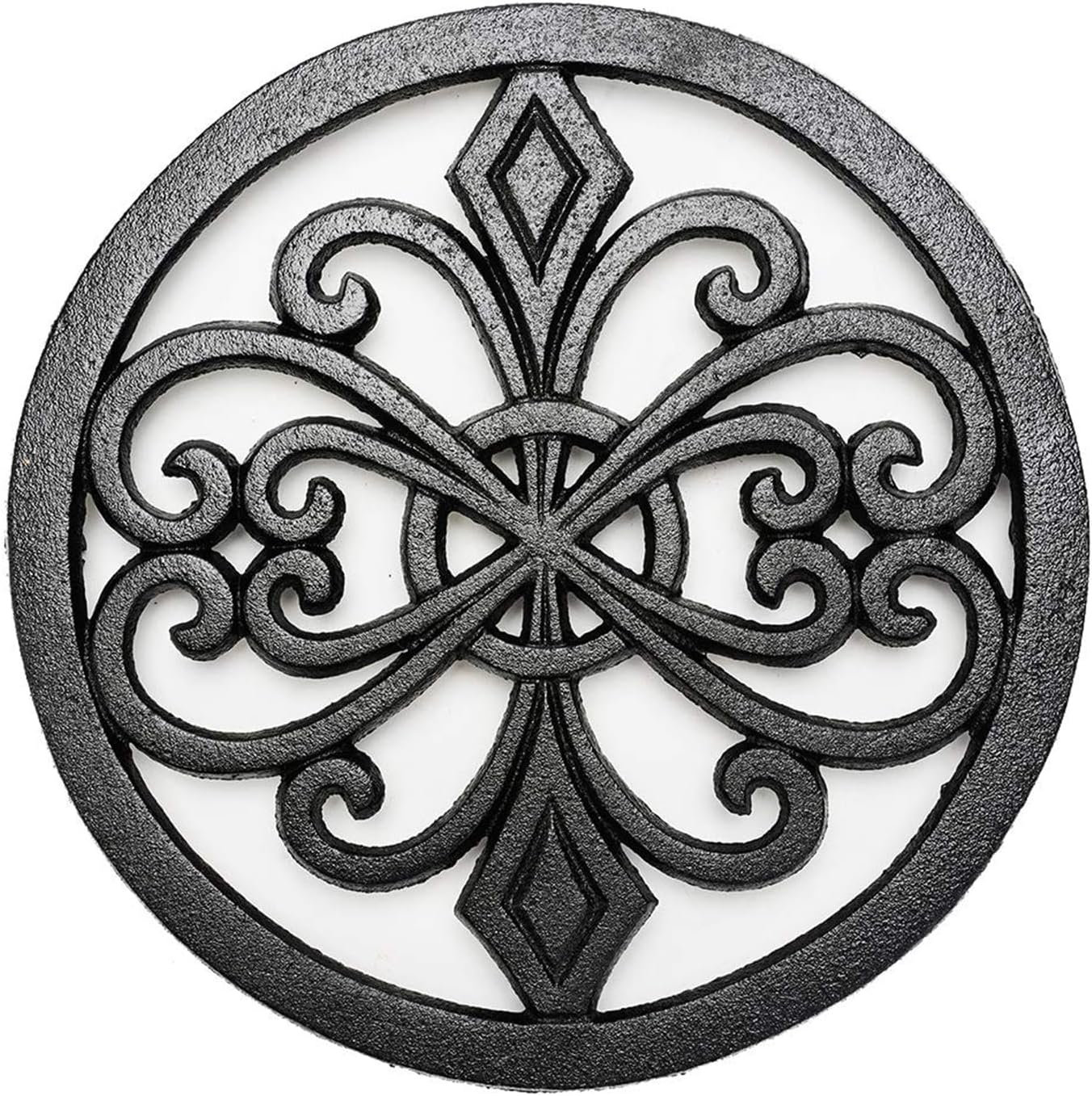 17 Stories Heavy Duty Cast Iron Circular Metal Insulation Pad | Wayfair