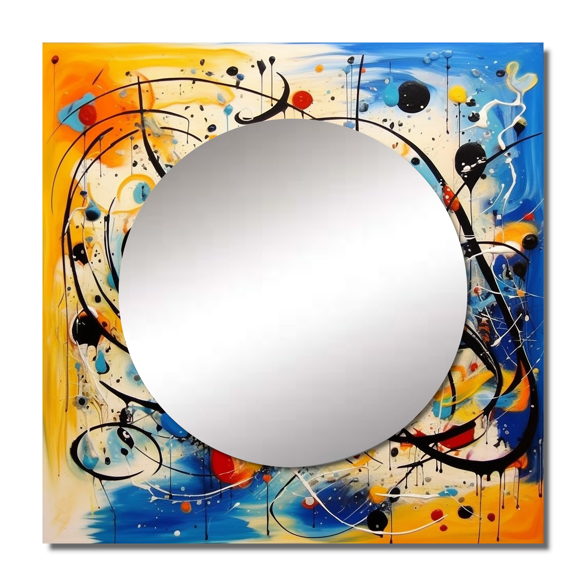 Design Art All That Jazz Colorful Joy IV - Abstract Collages Large ...