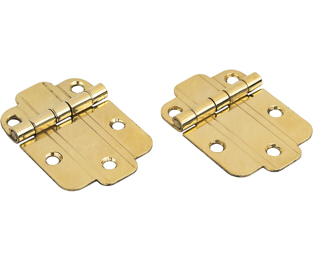 UNIQANTIQ HARDWARE SUPPLY Art Deco Flush Mount Cabinet Door Hinge | Wayfair