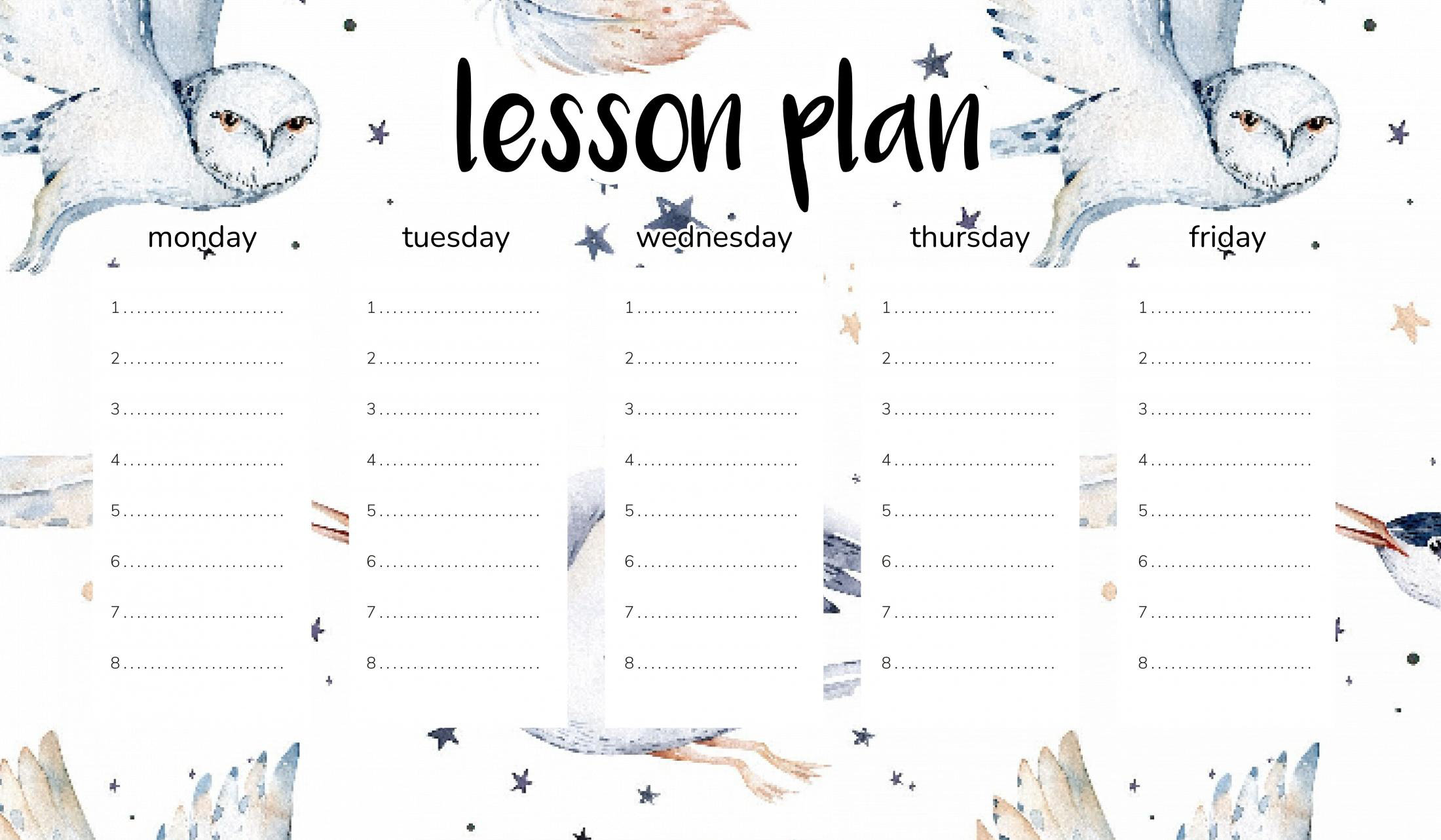 Wallvy Magnetic Lesson Plan Magic Owls | Wayfair.co.uk