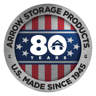 Arrow EZEE Shed Steel Storage 6 x 5 ft. Galvanized Low Gable & Reviews ...