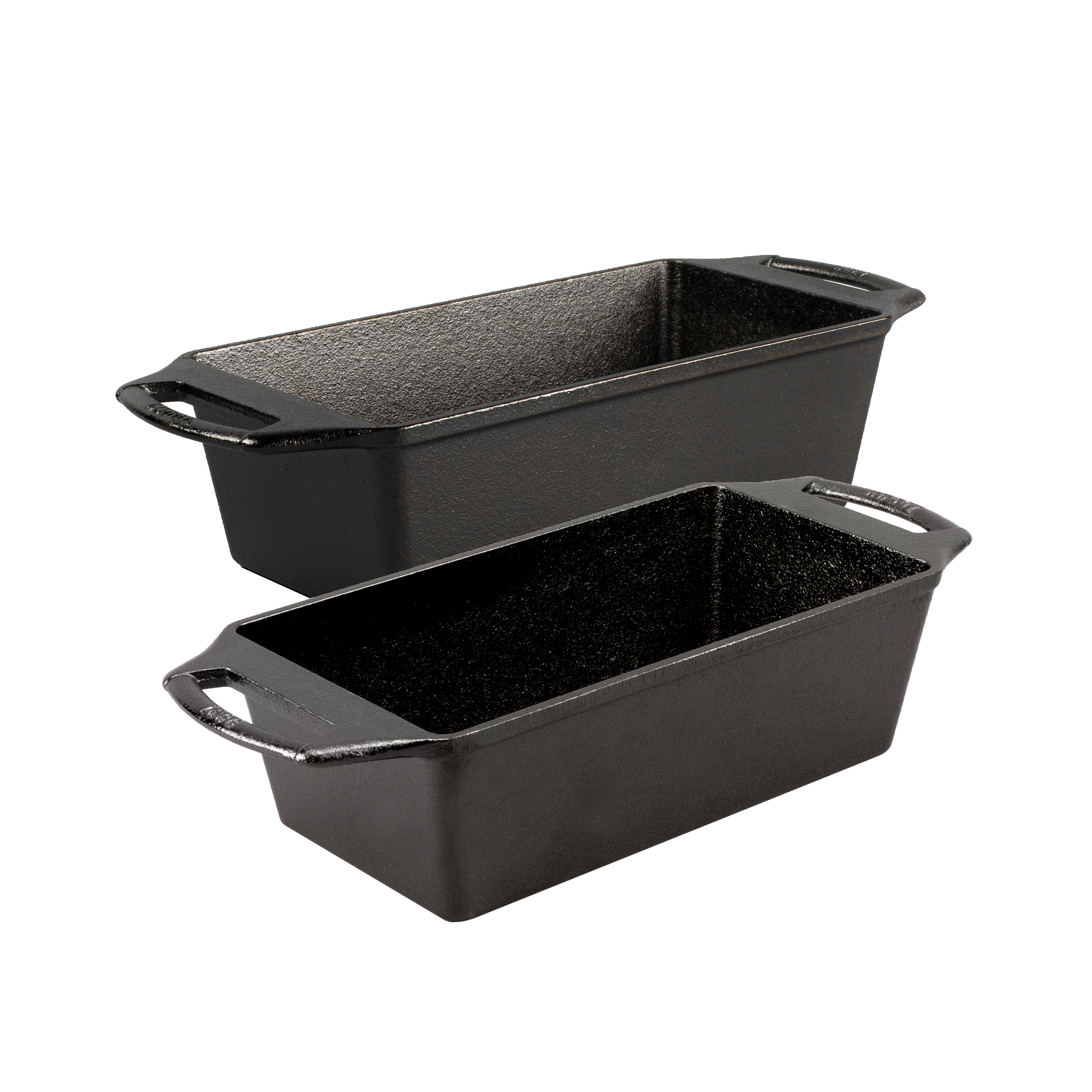 Lodge 8.5" x 4.5" 2 Piece Cast Iron Loaf Pan Set | Wayfair