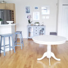 Charlton Home® Shady Round Solid Wood Dining Table & Reviews | Wayfair