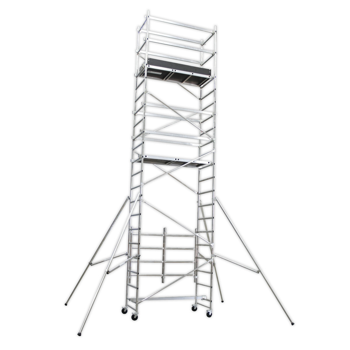 Symple Stuff 1.88m H x 80cm W x 10cm D Aluminium Scaffolding | Wayfair ...