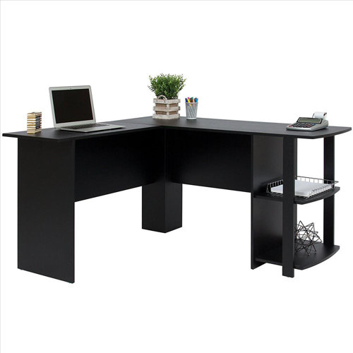 Ebern Designs Ridgemoor L-Shaped Computer Desk & Reviews | Wayfair