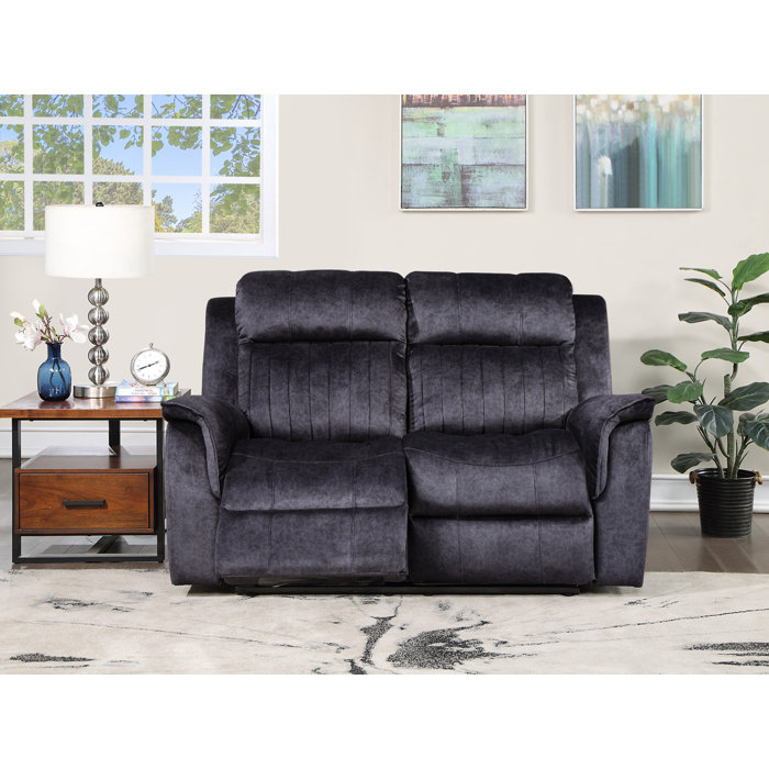 Milton Green Star 62'' Upholstered Power Reclining Loveseat | Wayfair