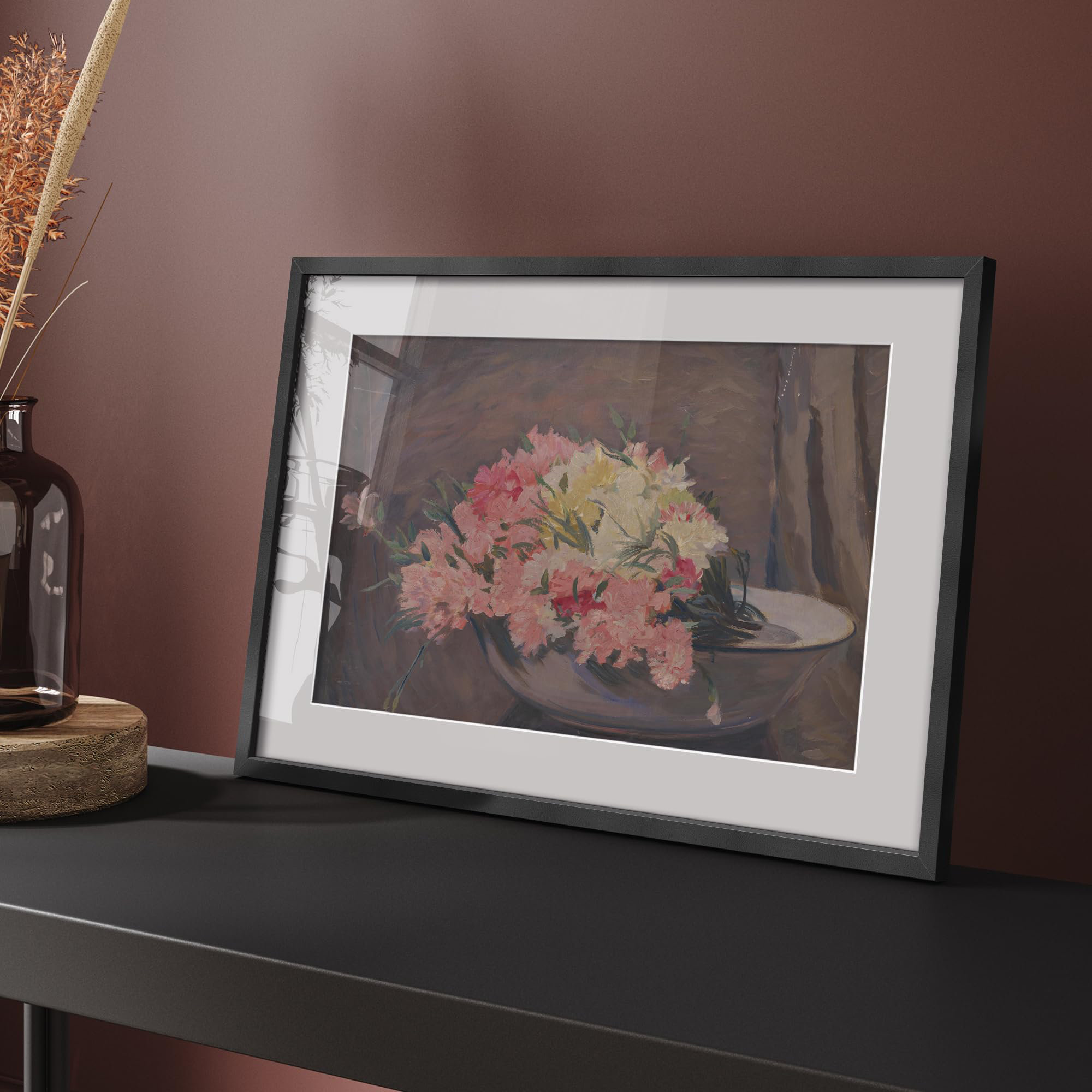 wall26 Bouquet Of Serenity Still Life Flower Arrangement Soft Floral ...