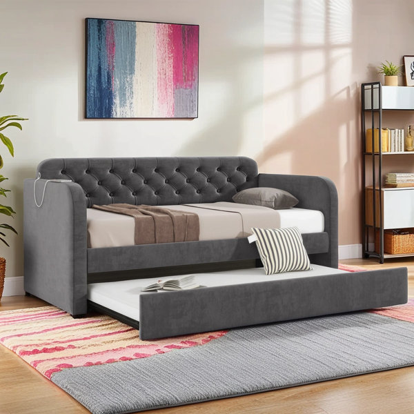 House of Hampton® Jezenia Daybed with Trundle | Wayfair