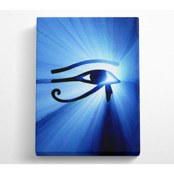 Latitude Run Egyptian Eye Of Power - Wrapped Canvas Art Prints ...