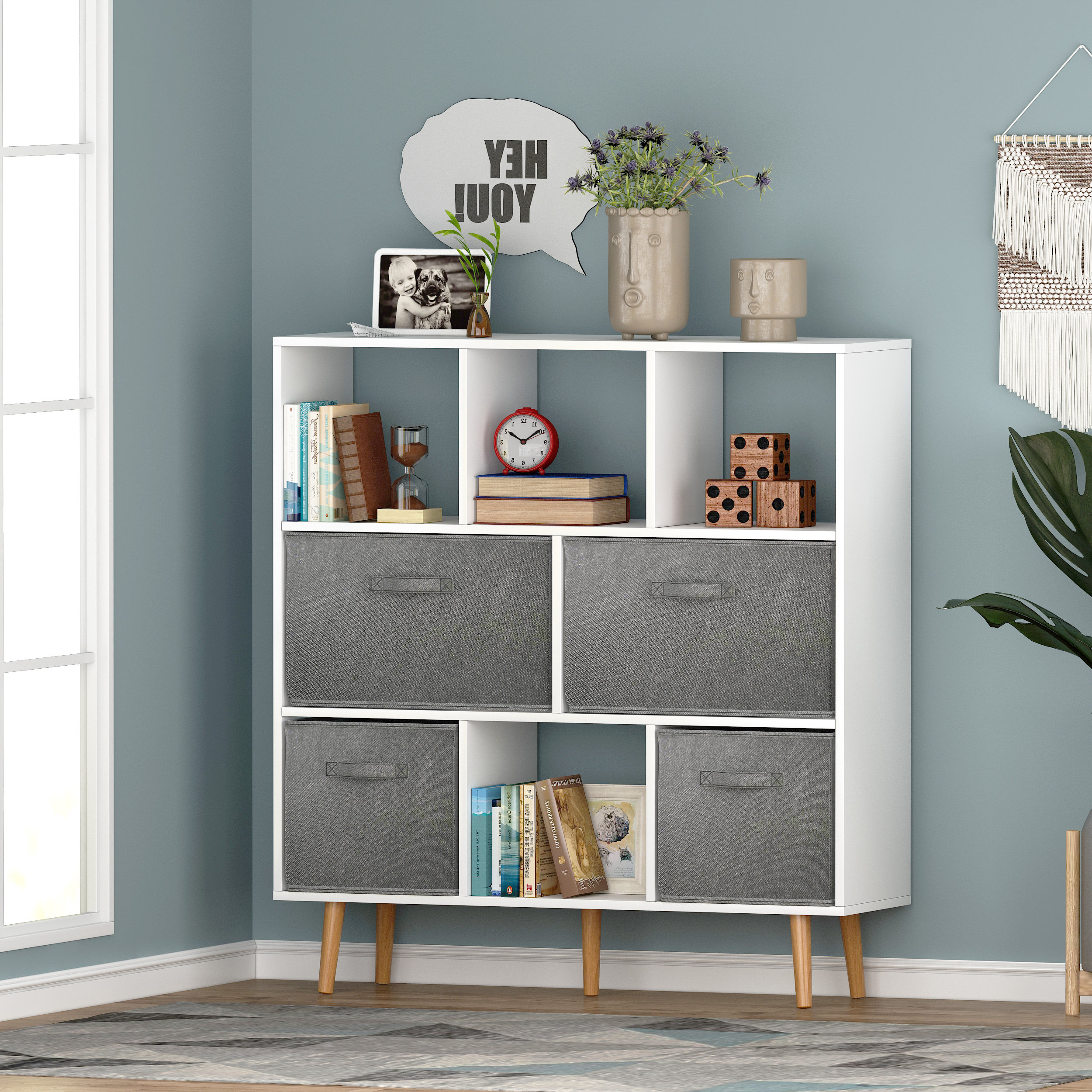 Ebern Designs Comerfo Bookcase & Reviews | Wayfair