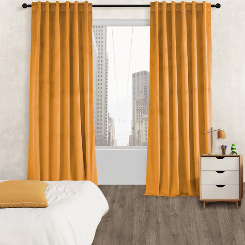 Yellow & Gold Curtains & Drapes You'll Love - Wayfair Canada