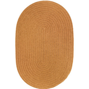 August Grove® Smyth Handmade Performance Gold Rug & Reviews | Wayfair