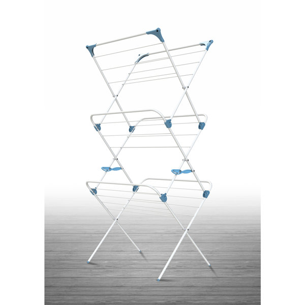 Minky Steel Foldable Freestanding Drying Rack & Reviews | Wayfair.co.uk