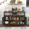 Gracie Oaks Shik Industrial Bar Cabinet & Reviews | Wayfair