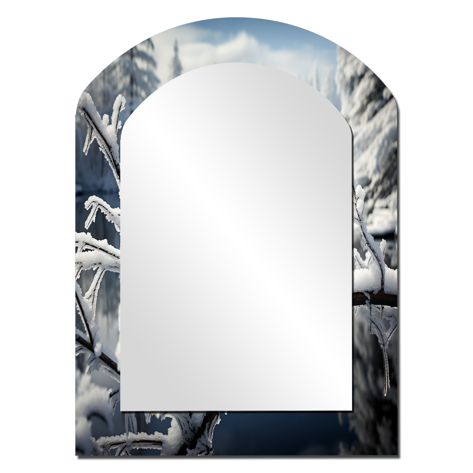 East Urban Home Canada Red Cardinal Bird Winter Wonderland V - Canada ...